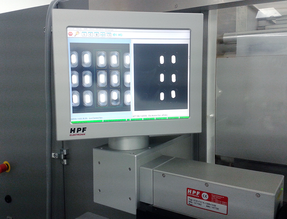 Blister Inspection System EOK FA - HPF Elektronik